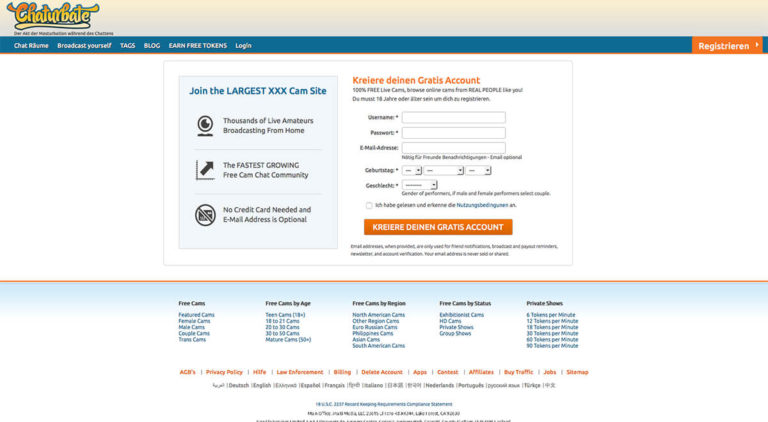 » Chaturbate 🥇 « 2025 » Test » Kosten & Erfahrungen